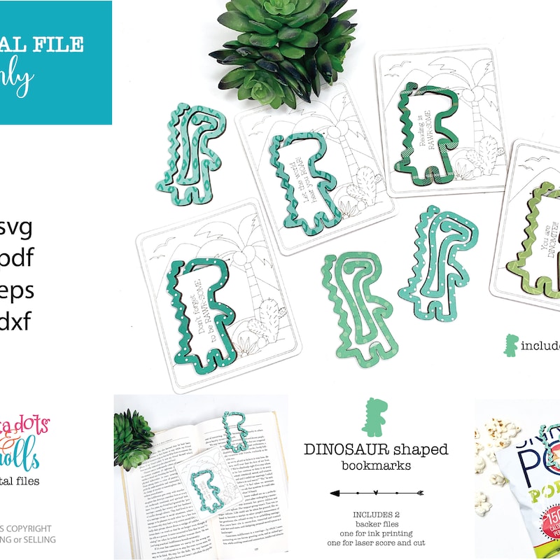 Dinosaur Metal Files - Etsy