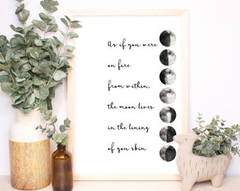 Inspirational wall art | Etsy