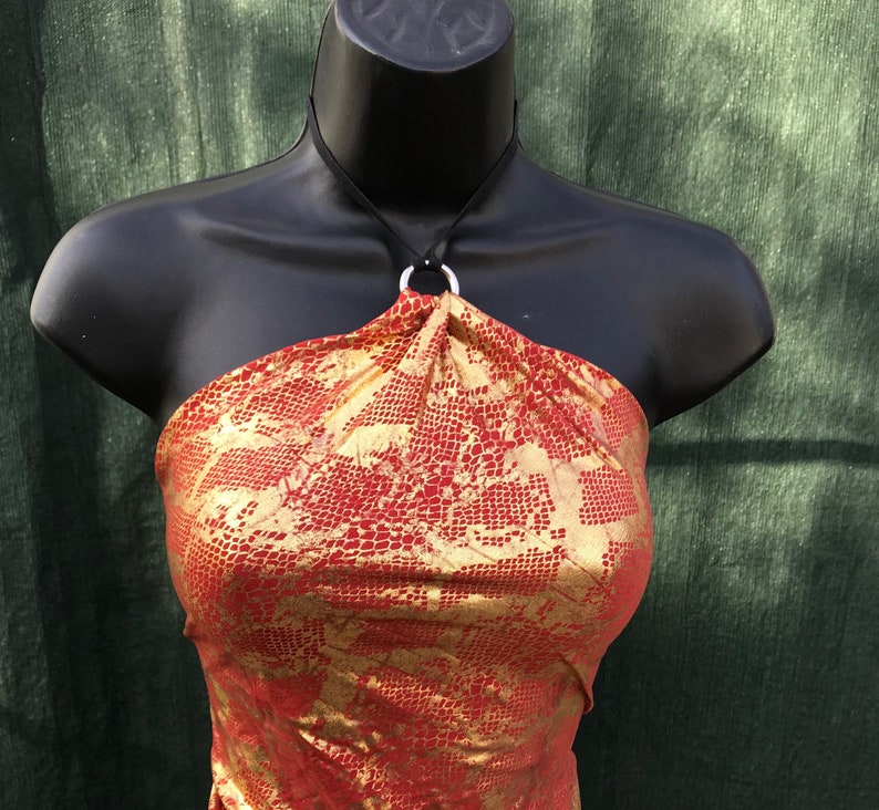 Chain O Ring Halter Top - Etsy