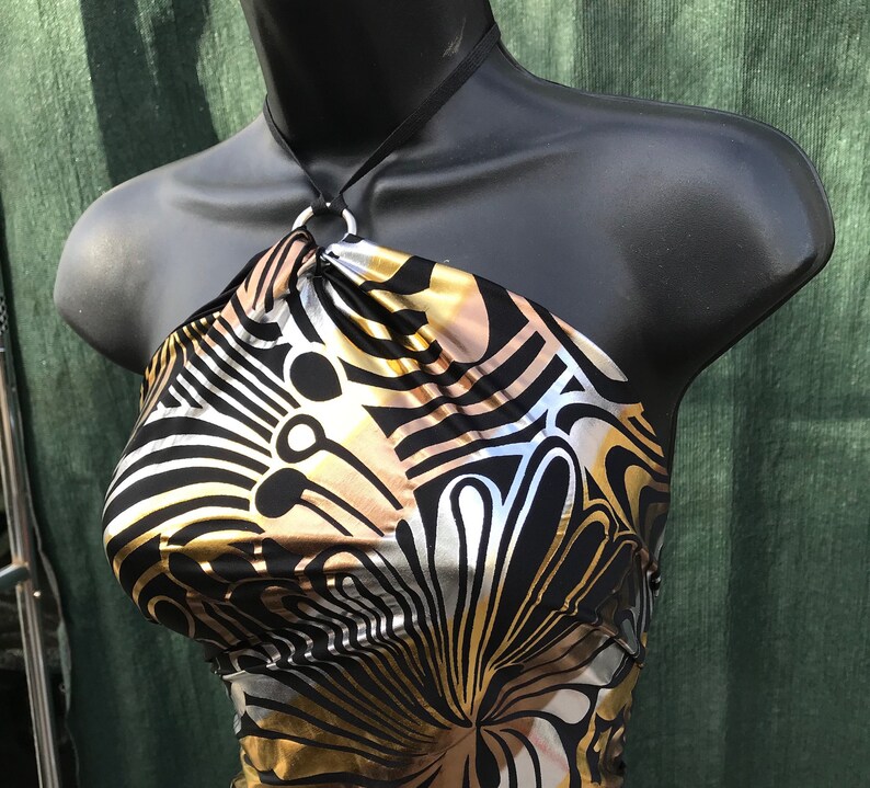 Chain O Ring Halter Top - Etsy