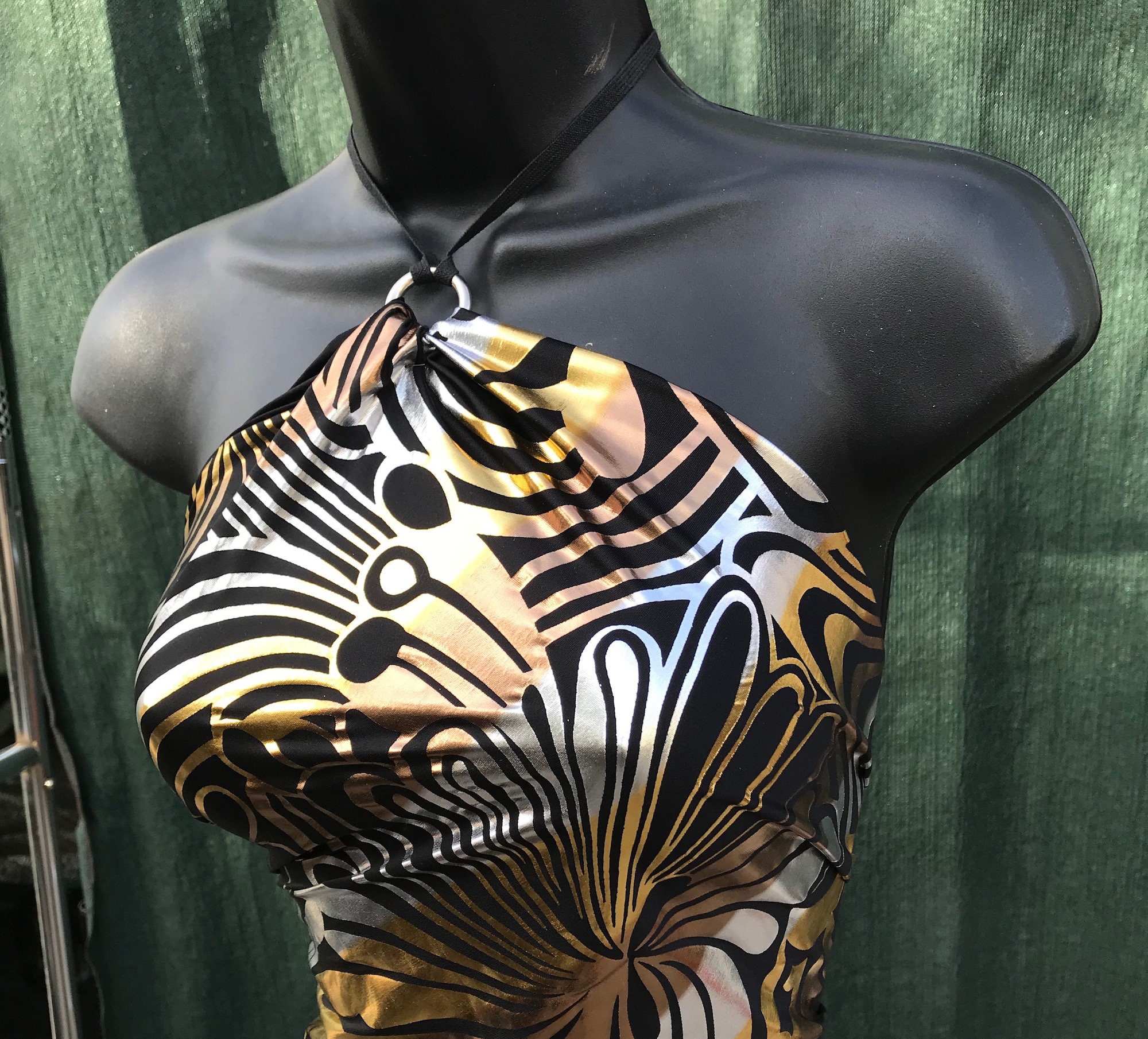 Chain O Ring Halter Top - Etsy