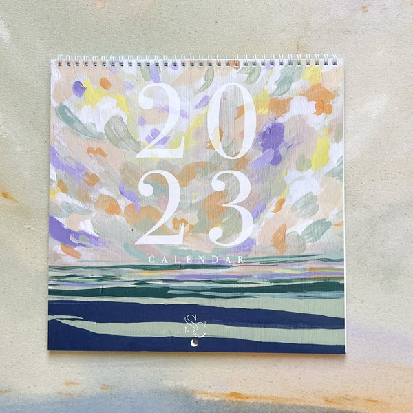 2023 Wall Calendar Art - Etsy