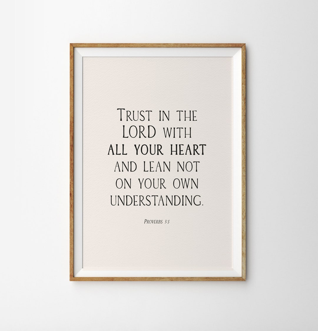 Custom Bible Verse Print – Personalized Scripture Wall Art, Your Own ...