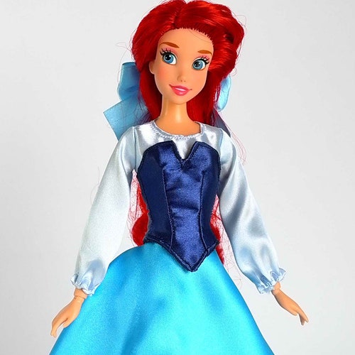 Ariel Inspired Dress blue 2 Fits 11.5 Inches or 17 Inches | Etsy