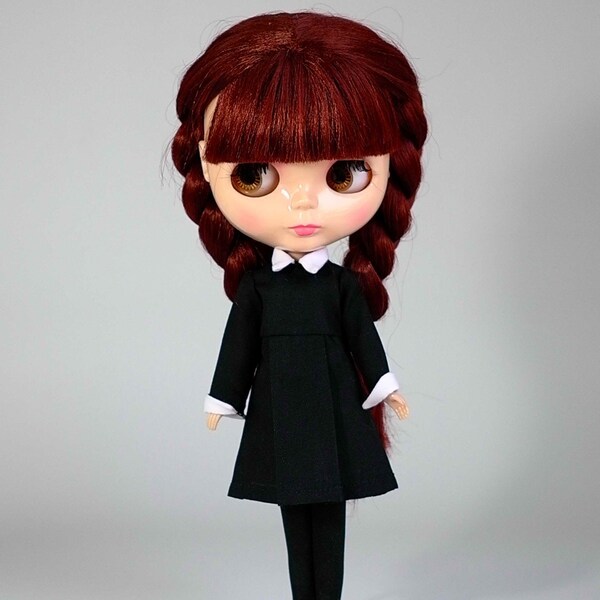 Wednesday Addams Barbie Doll - Etsy