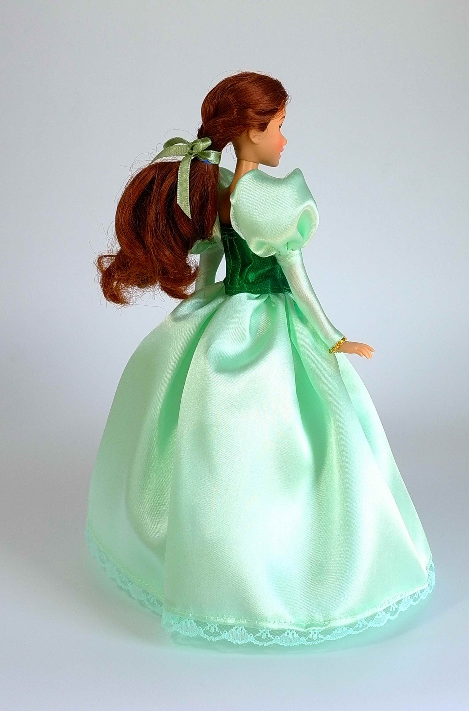 Disney Princess Belle Green Dress