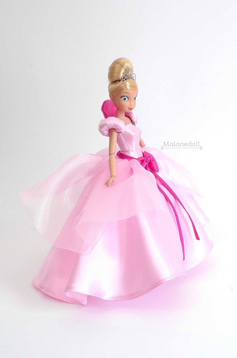 Pink Ball Gown for 11.5" or 17" Dolls: Princess Inspired - Etsy