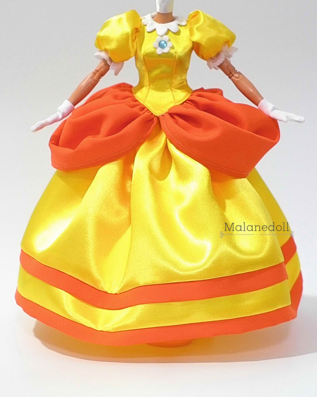 Princess Daisy Inspired Outfit Fits 11.5 or 12 Inches Dolls Like Disney ...