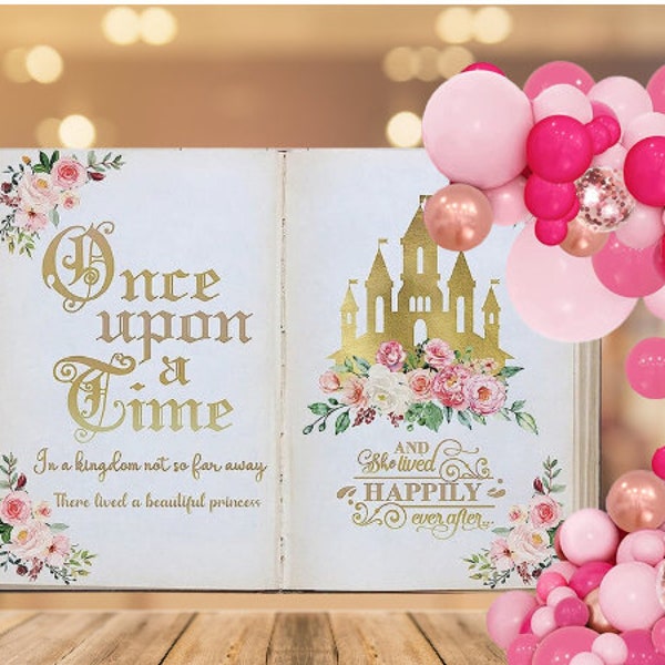 Once Upon a Time Backdrop - Etsy