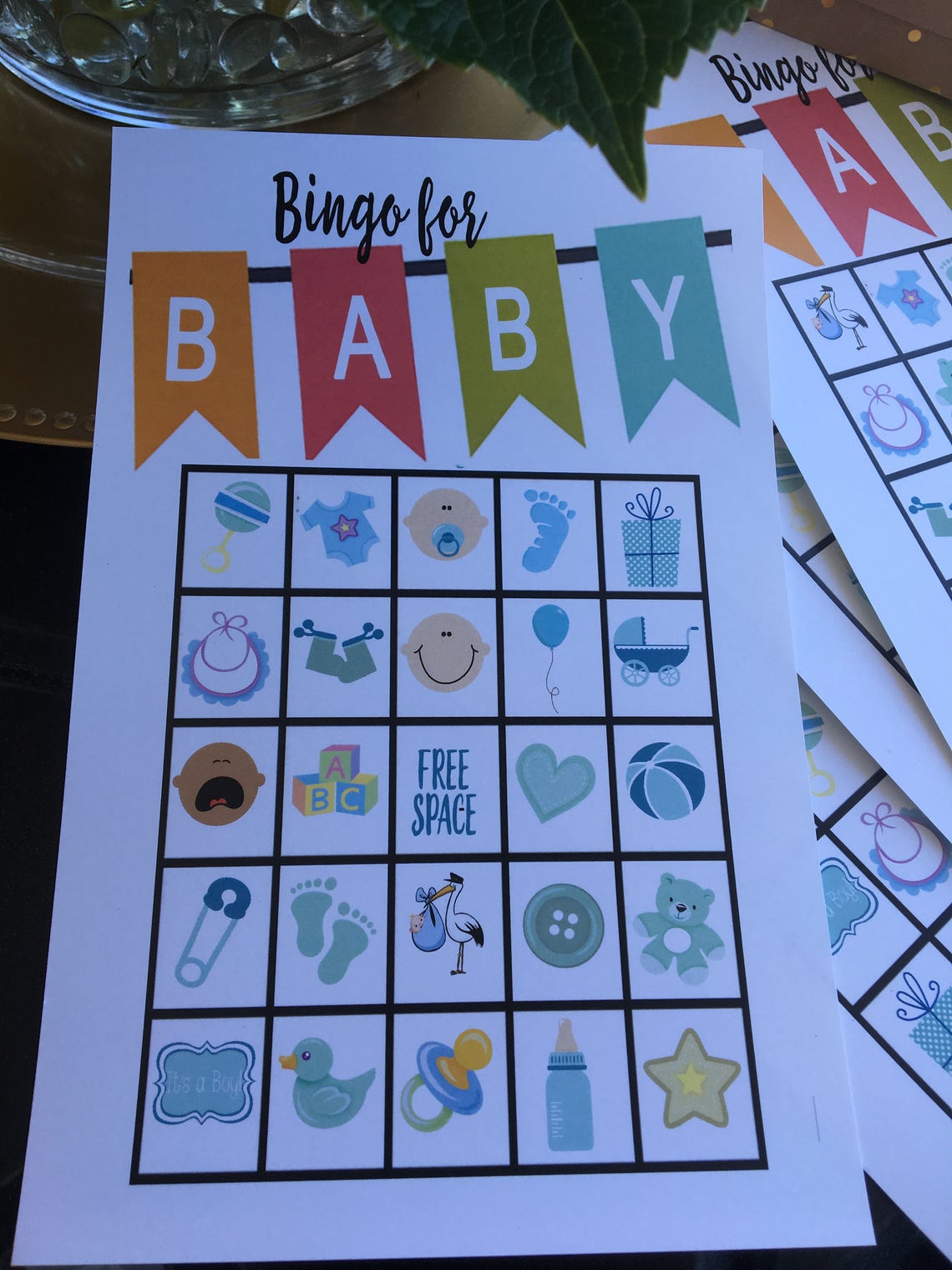 Baby Shower Games Baby Bingo Everything Baby Shower | Etsy