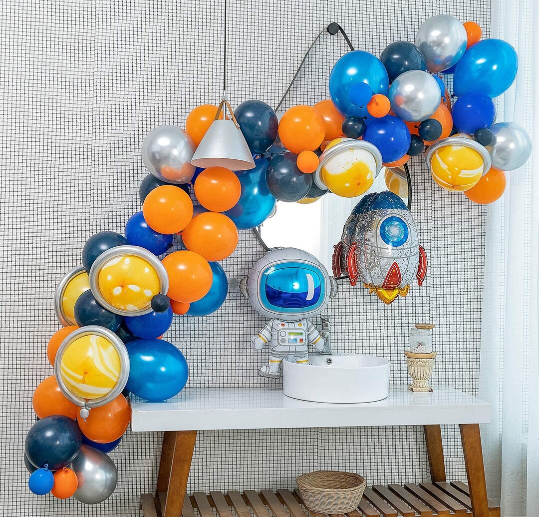 Outer Space Party Balloons Outer Space Party Rocket - Etsy