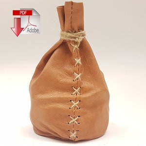PDF Pattern: Skyrim Inspired Leather Coin Pouch - Etsy UK