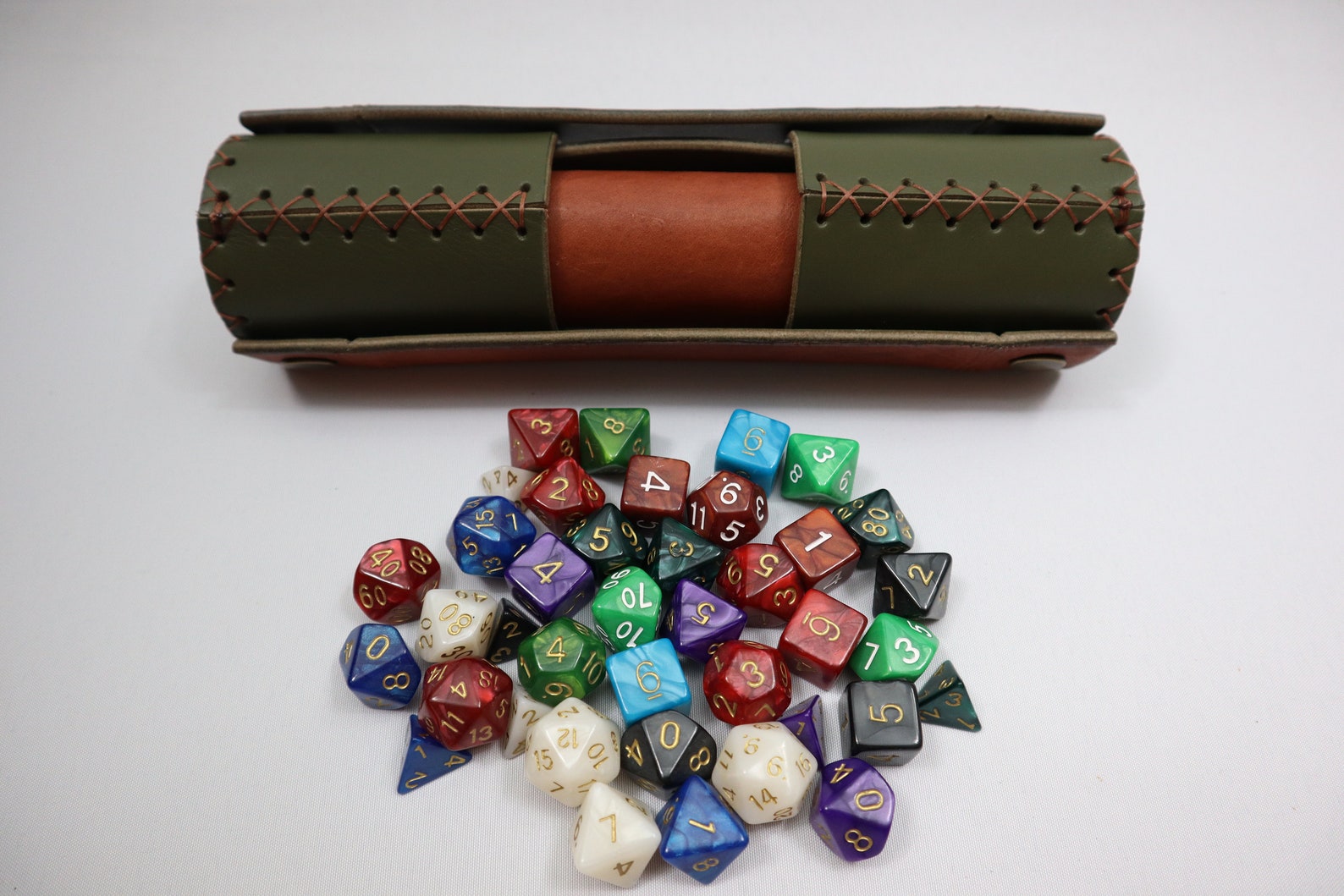 Dice Scroll Modular Rollable Dice Tray With Two Dice Cups - Etsy