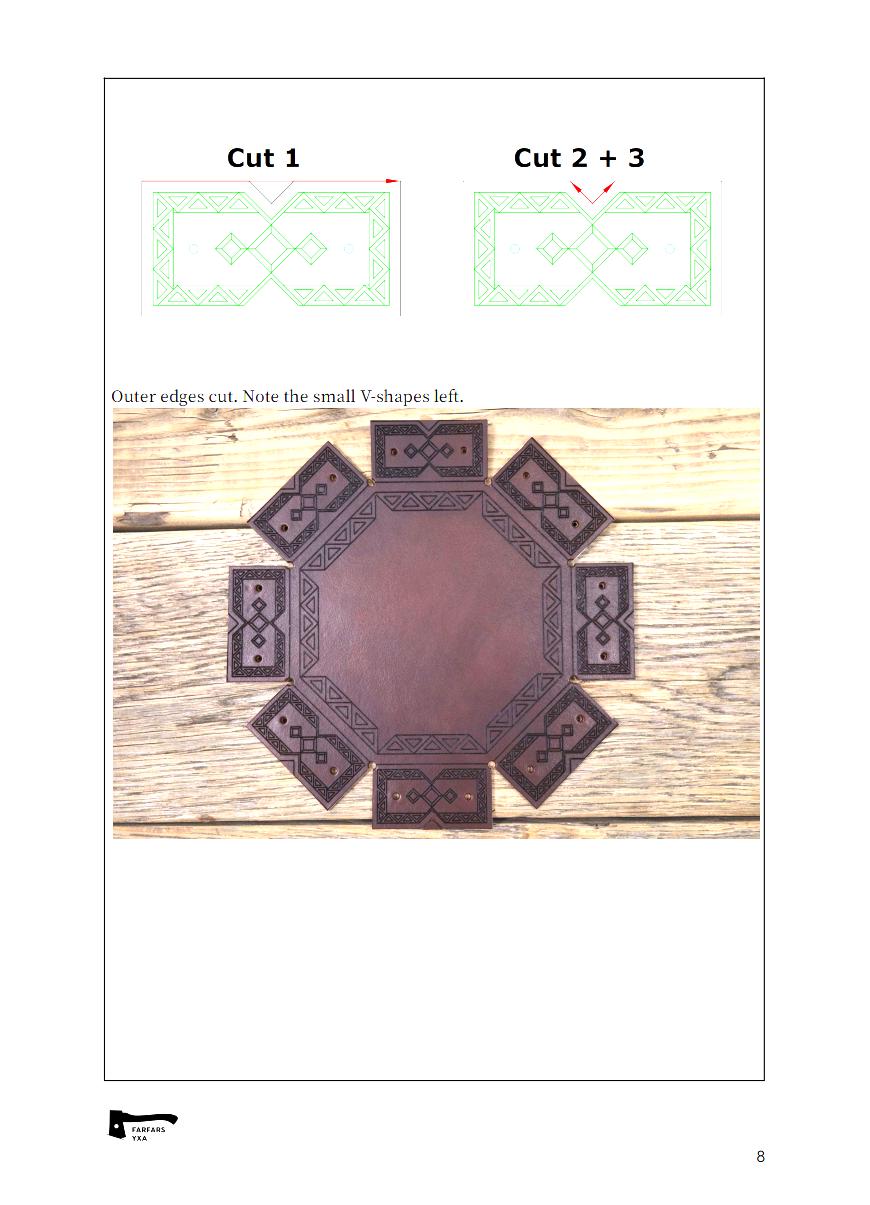 PDF Pattern: Leather Dwarven Dice Tray. Six Engraving Options! Files ...