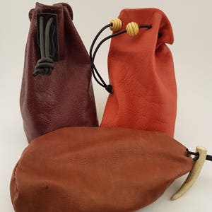 PDF Pattern: Leather Pouch (three Sizes!) for Bushcraft, Dice, Coins ...