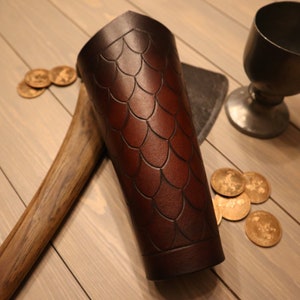 PDF Pattern: Leather Bracer/vambracer in Two Styles, With Two Scale ...