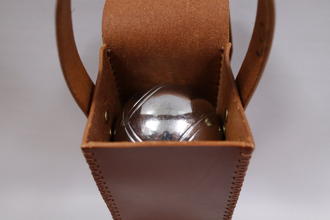 PDF Pattern: Leather Boule/pétanque Ball Bag. NOTE Fichiers Pdf. Pas Un ...