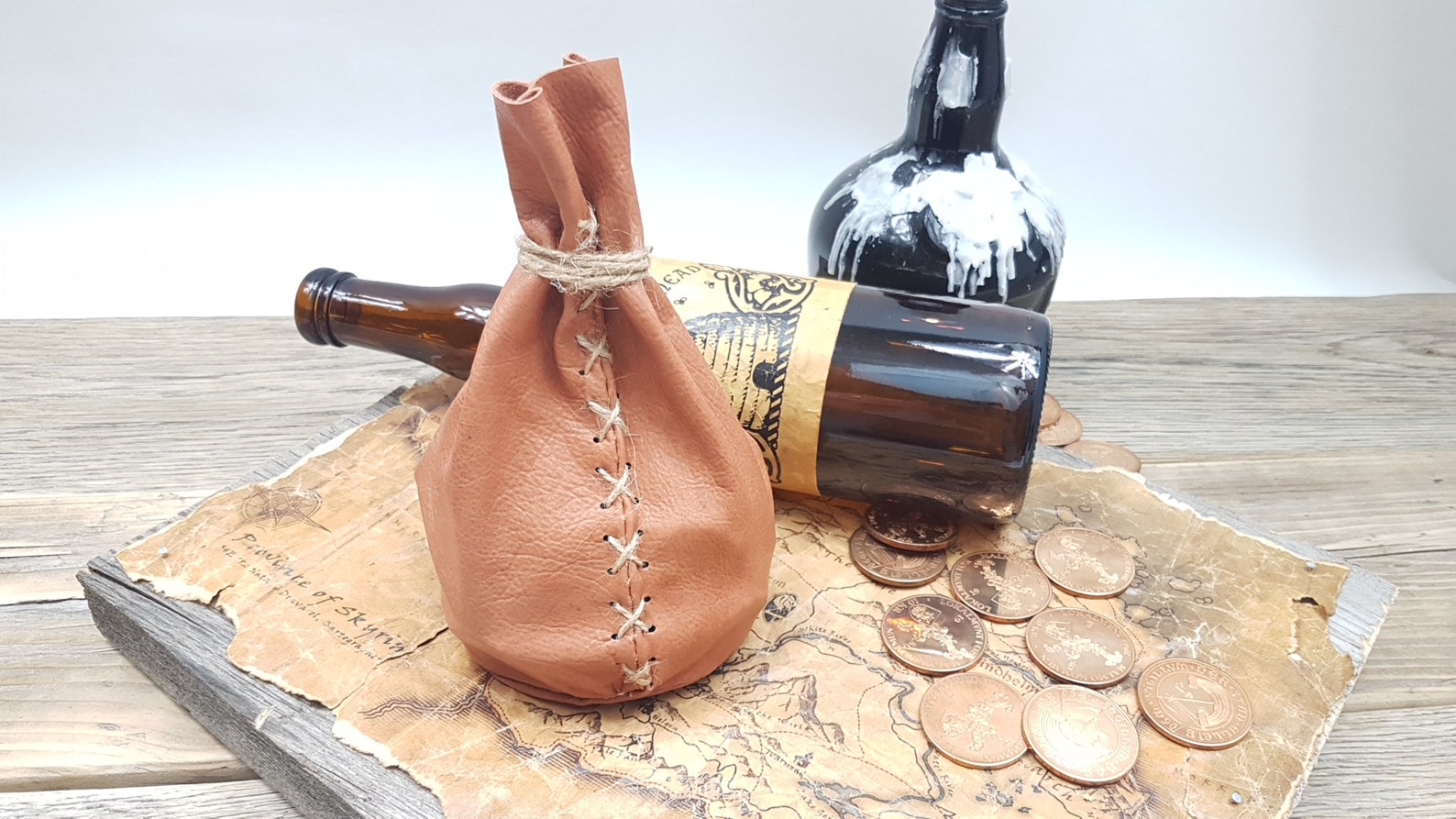 PDF Pattern: Skyrim Inspired Leather Coin Pouch - Etsy UK