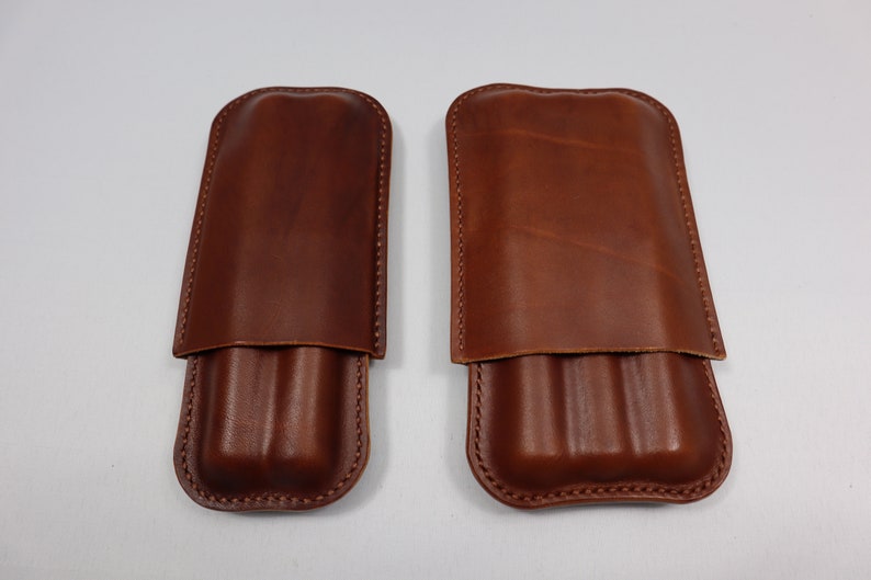 PDF Pattern: Leather Cigar Case in Two Parts and Room for Two or Three ...