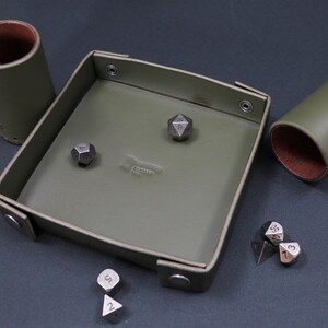 PDF Pattern: Dice Scroll - Modular Rollable Dice Tray With Two Dice ...