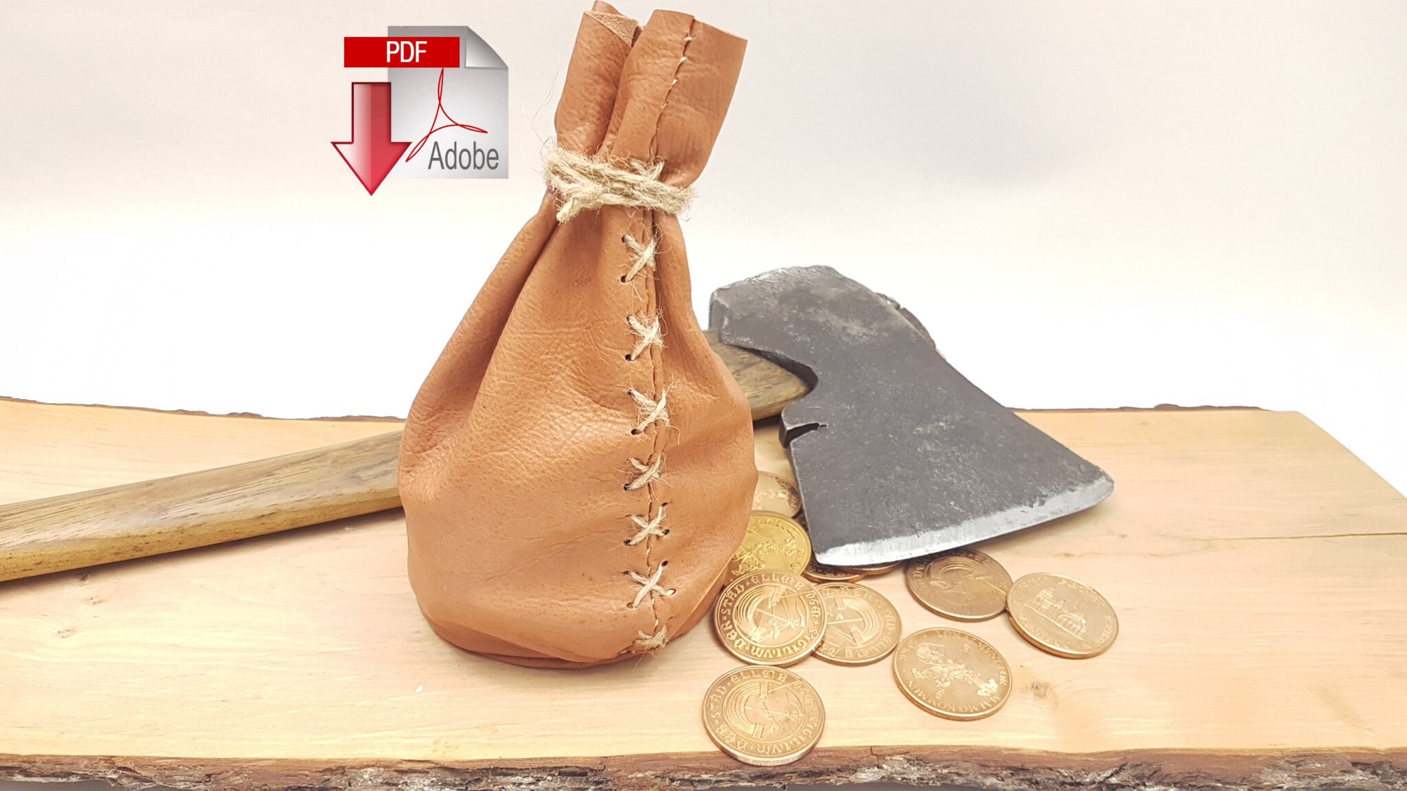 PDF Pattern: Skyrim Inspired Leather Coin Pouch - Etsy UK
