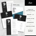 Creative Professional Resume Template for Freelancers Split Resume ...