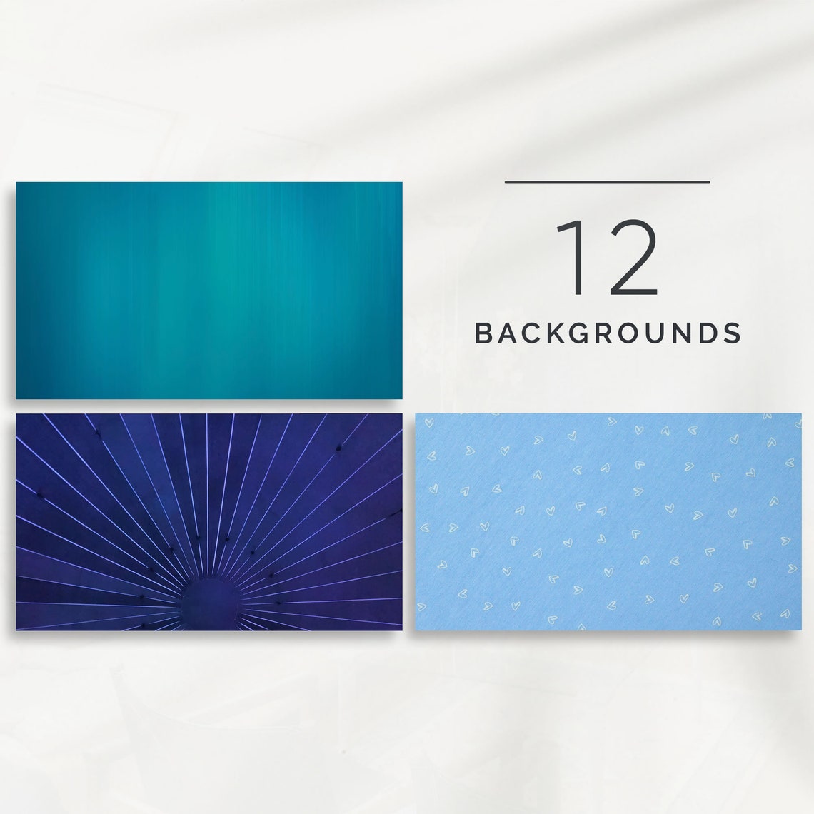 Virtual Meeting Background | Blue Zoom Background | 12 Background ...