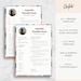 Resume Template With Colourful Border, Creative CV Template, Impactful ...