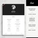 Creative Professional Resume Template for Freelancers Split Resume ...