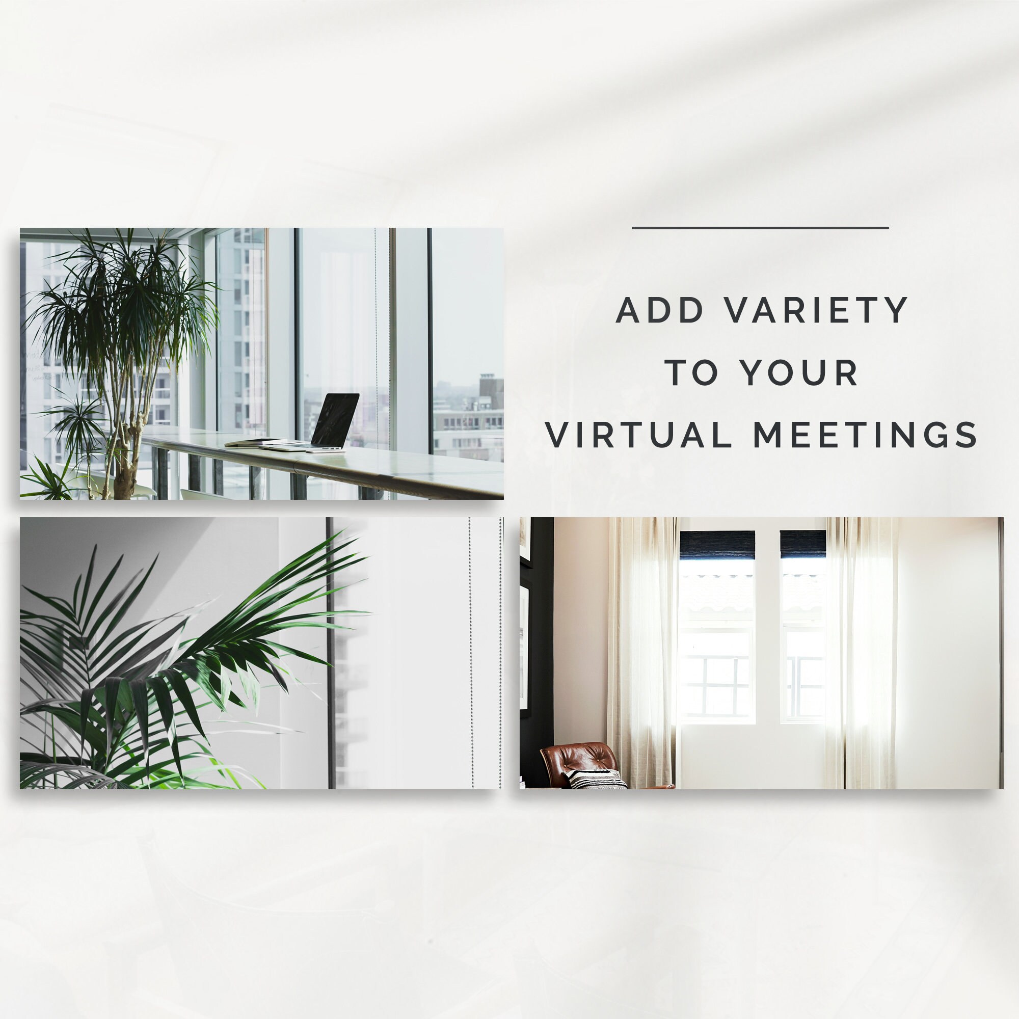 Window Backgrounds for Virtual Meetings, Zoom Window Backgrounds, Teams ...