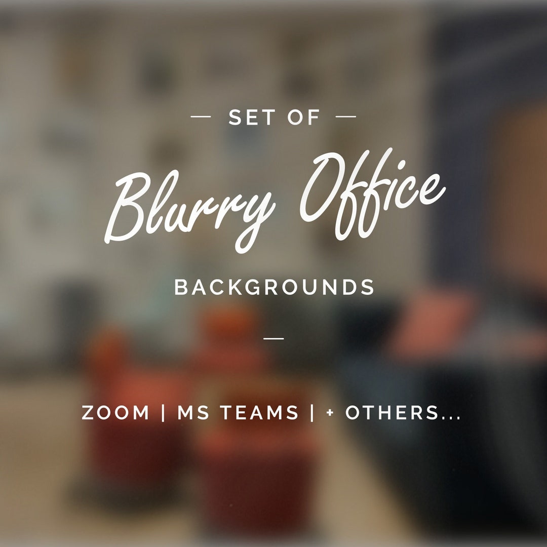 Blurry Office Virtual Meeting Background Image, Blurry Office Zoom ...