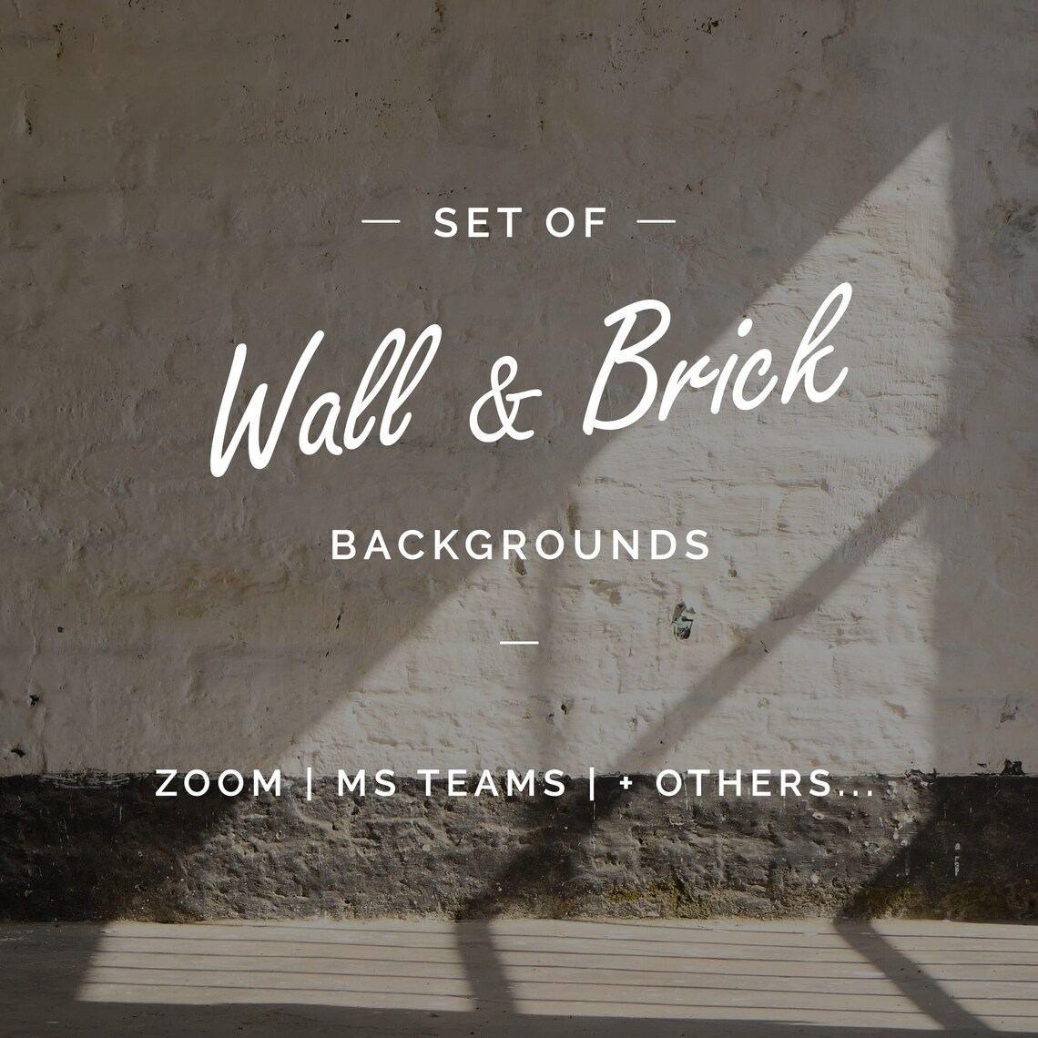 Zoom Background Wall | Zoom Wall | Virtual Meeting Wall | Zoom / Teams ...