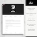 Creative Professional Resume Template for Freelancers Split Resume ...