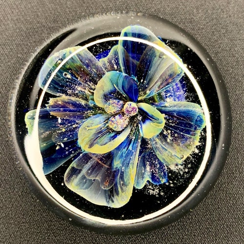 Memorial Glass Flame Paperweight Cremation Ashes Pet - Etsy