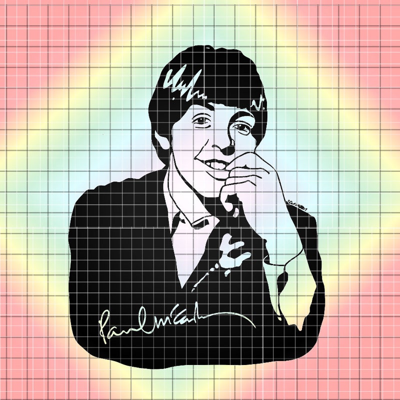 Paul Mccartney Svg - Etsy