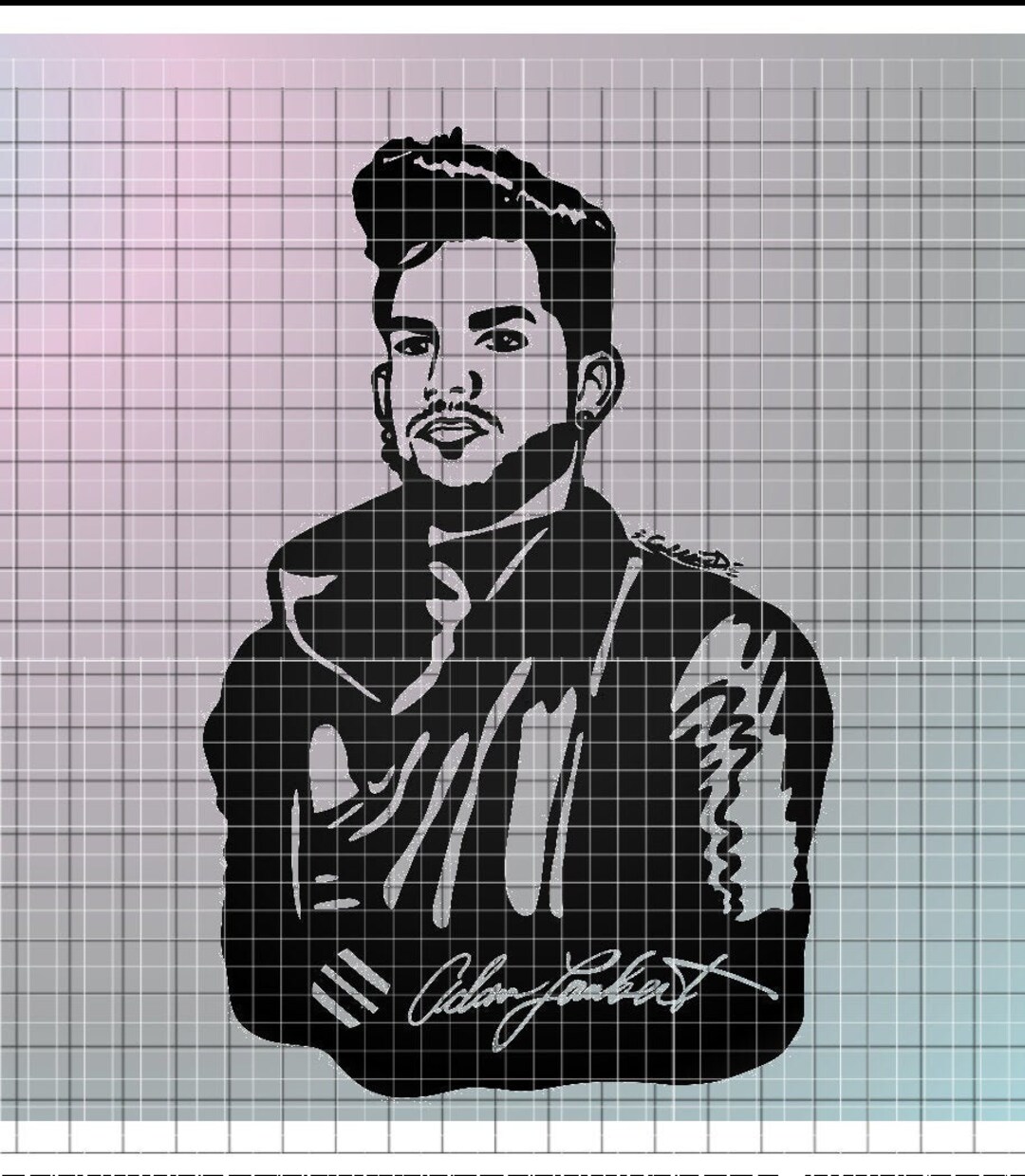 Adam Lambert - HTV, Svg,dxf,png,pdf Cut File & Graphic QUEEN - for ...