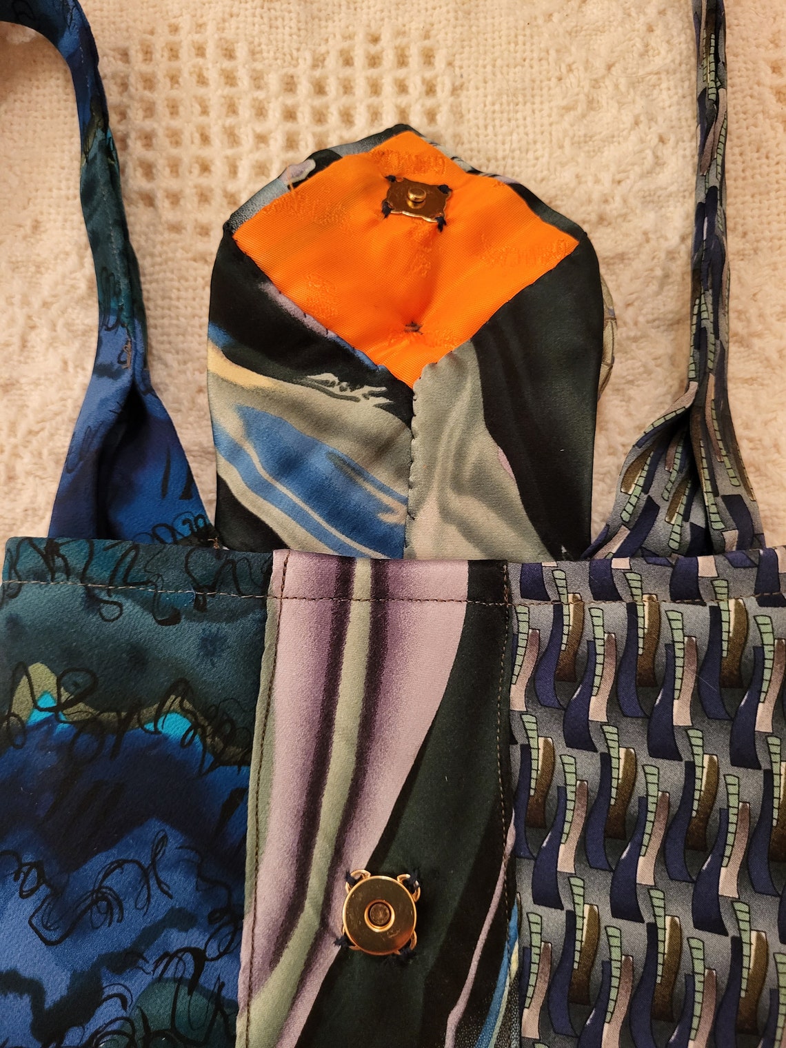 Vintage Men's Necktie Purse - Etsy