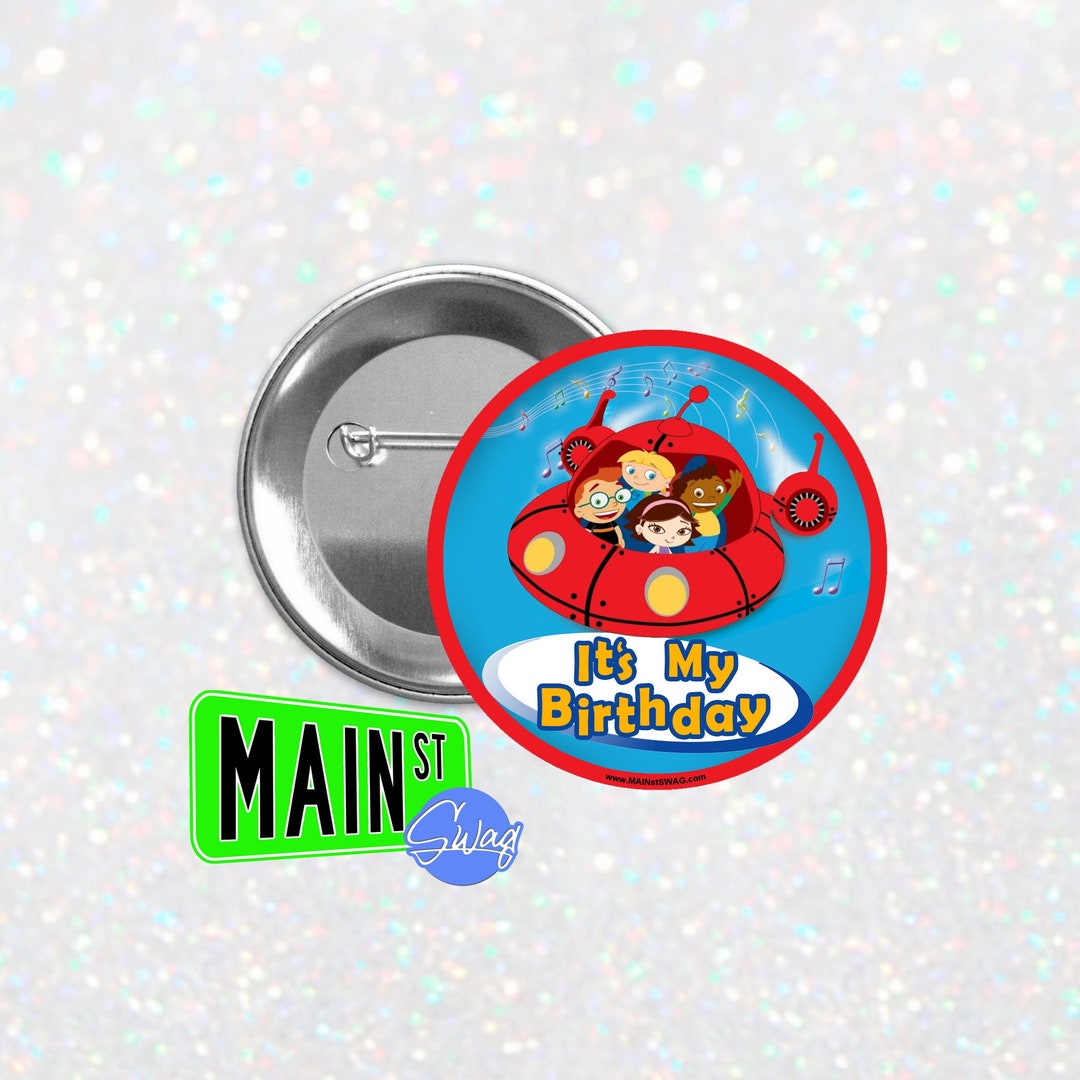 Disney Inspired Little Einstein's Style - Birthday Button ...
