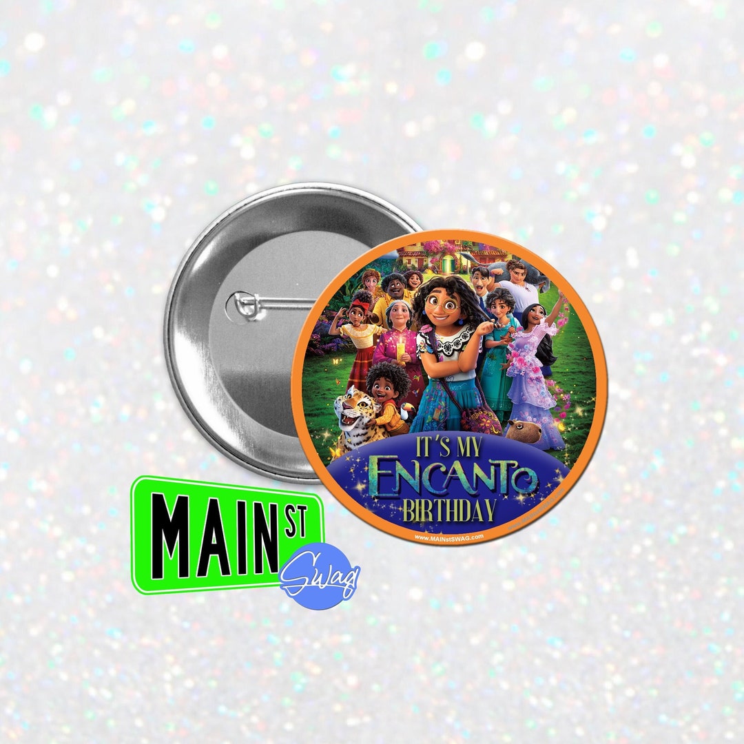 Disney Inspired ENCANTO Design - Birthday Button - Customizable 3 Inch ...
