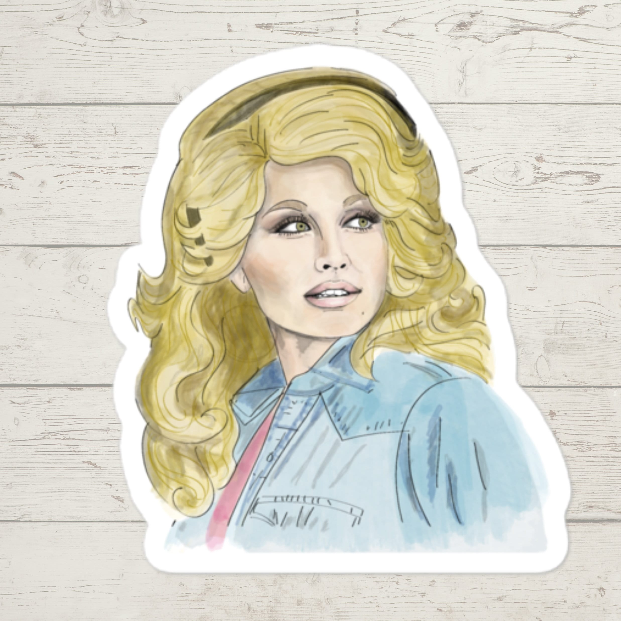 Dolly Parton Sticker - Etsy