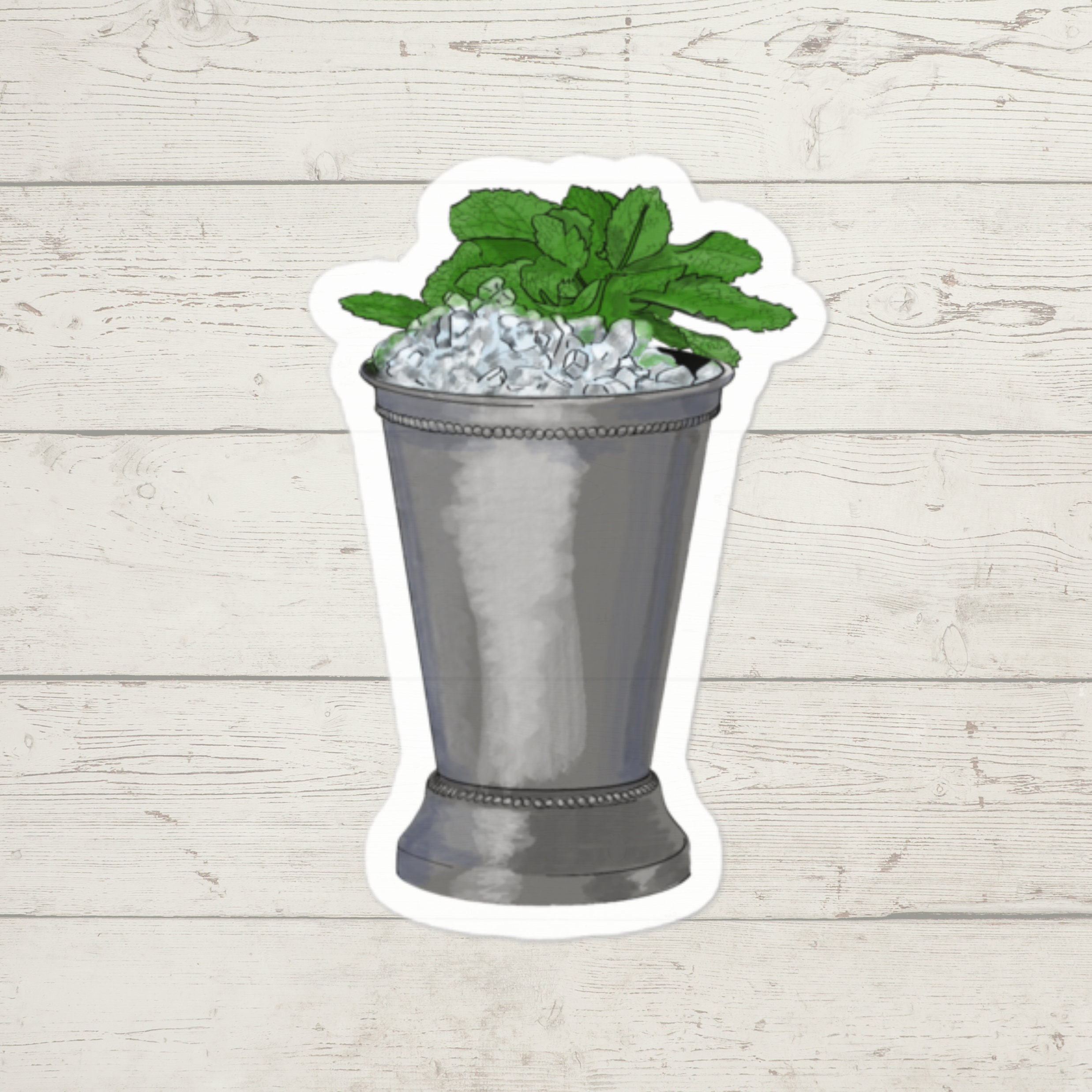 Mint Julep Sticker | Decal for Southern Foodies and Lovers of the ...