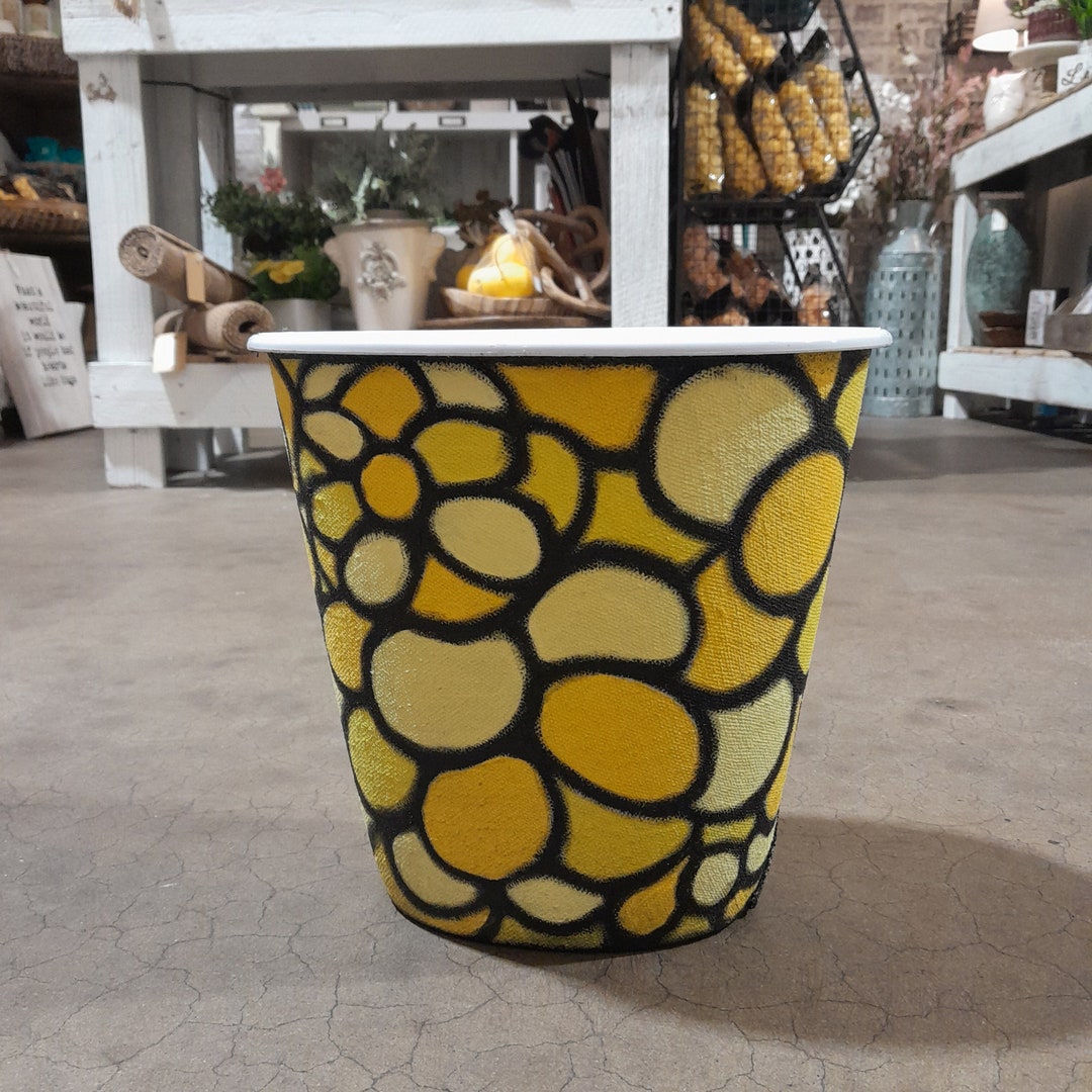 Art Infused Whimsical Wastebasket - Etsy