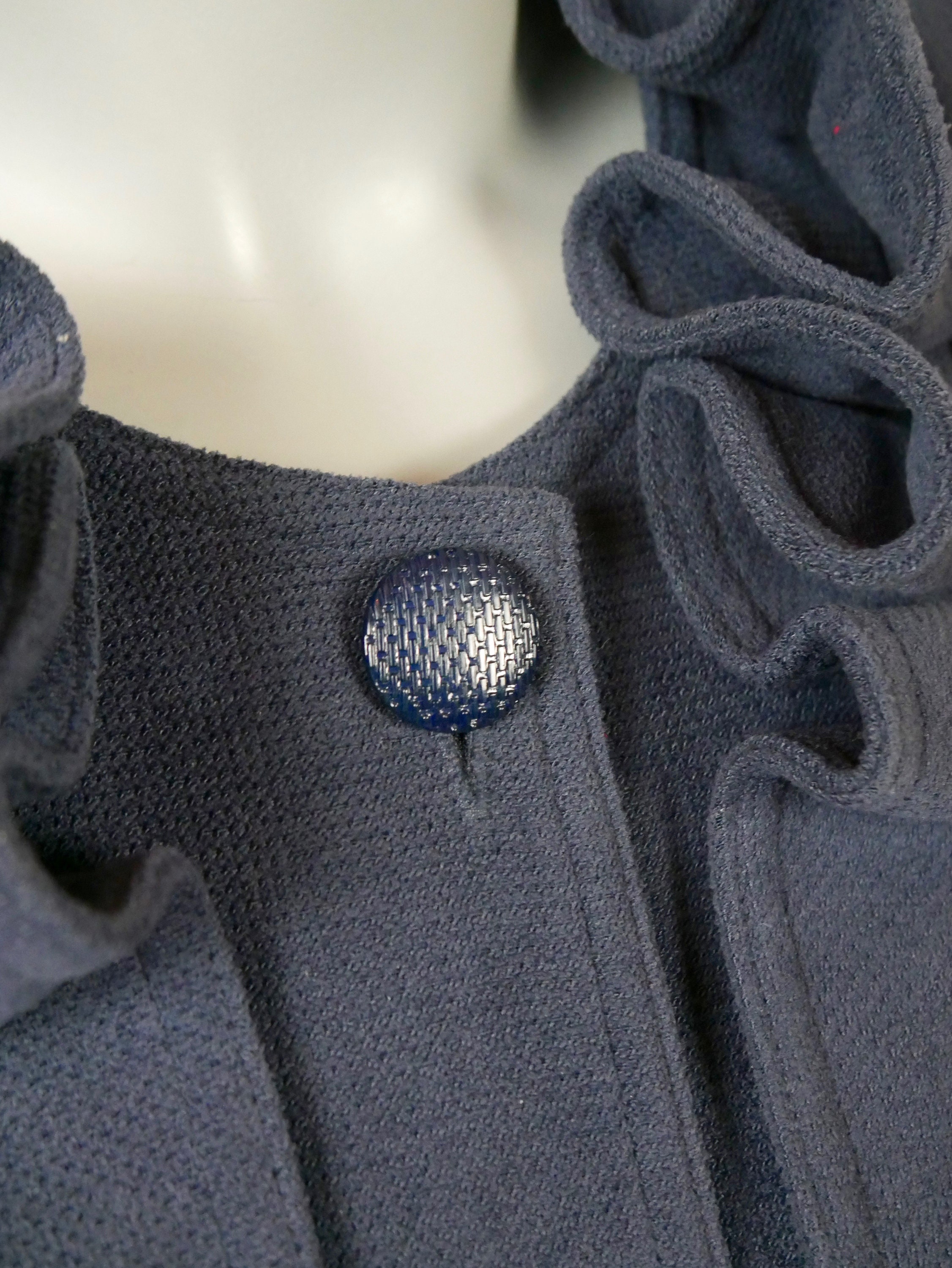 1980s Blue Suit Dress Set Edgar Vos Dutch Vintage Blazer & - Etsy