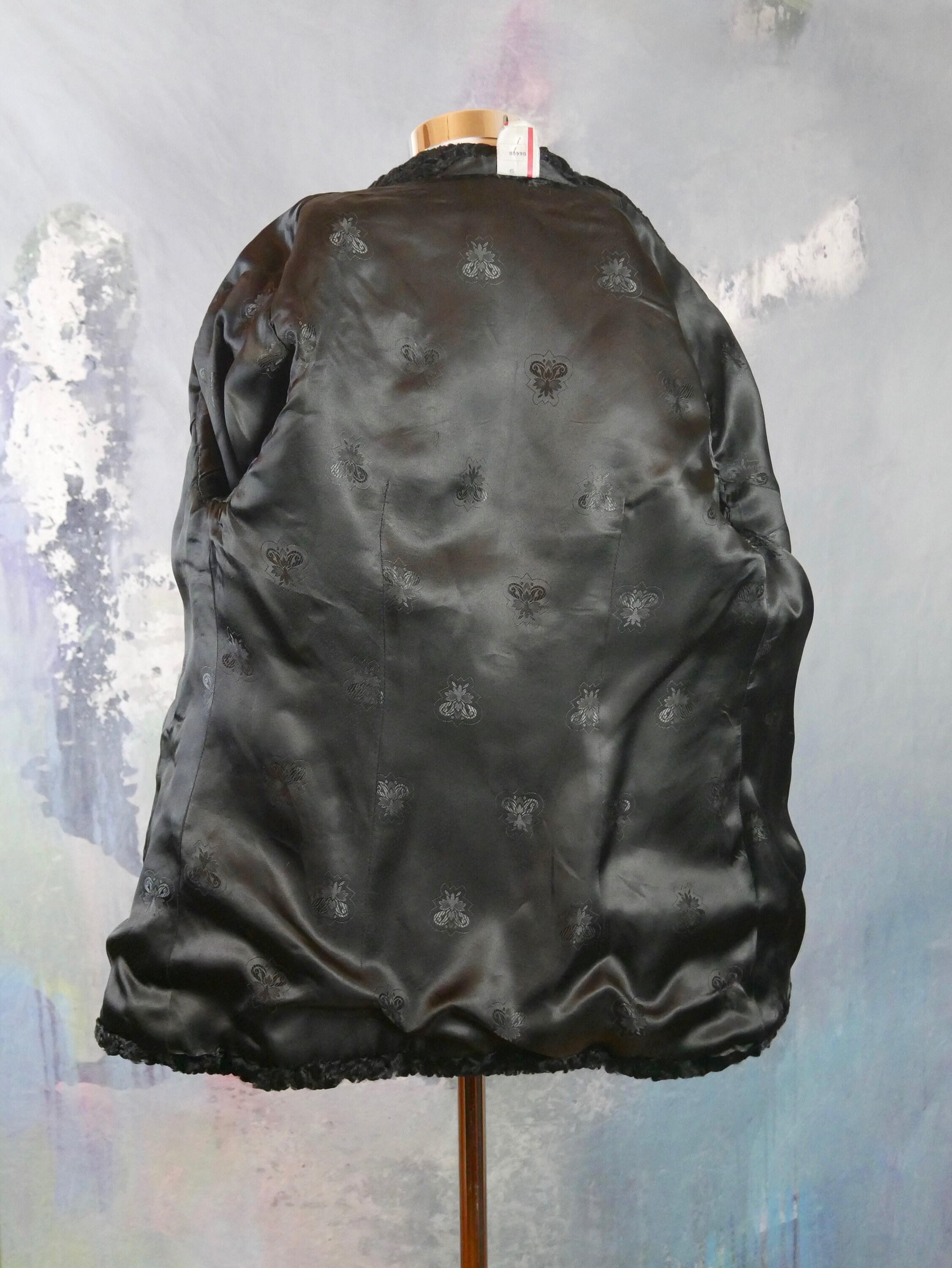 Black Karakul Jacket 1960s Swedish Vintage Persian Lamb Fur - Etsy