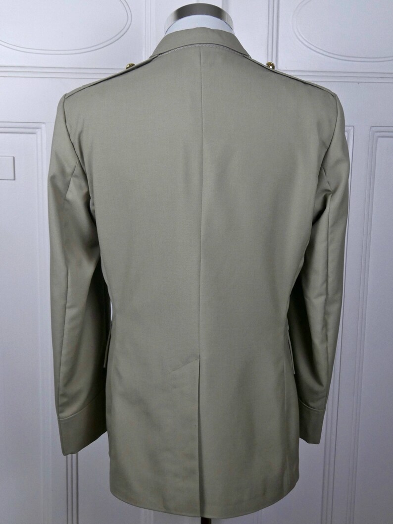 Military Officer Dress Uniform Jacket Desert Tan Belgian - Etsy