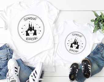 Spring break shirt | Etsy