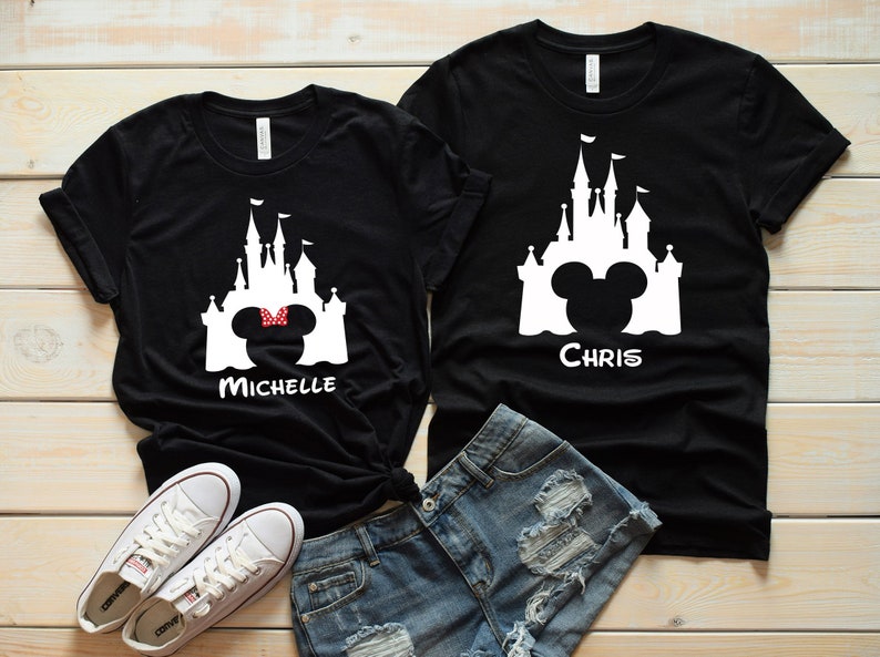 Disney Castle Family Shirt Disney Group Shirts - Disney Family Shirts ...