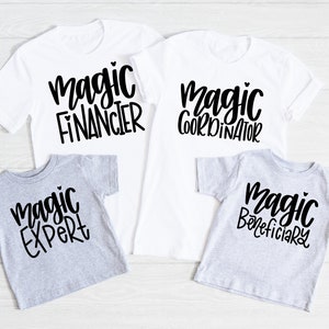 Disney Magic Family Shirt Disney Magic Squad Shirts - Disney Family ...