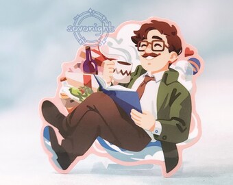 Stardew Valley Sebastian Alex Sticker - Etsy