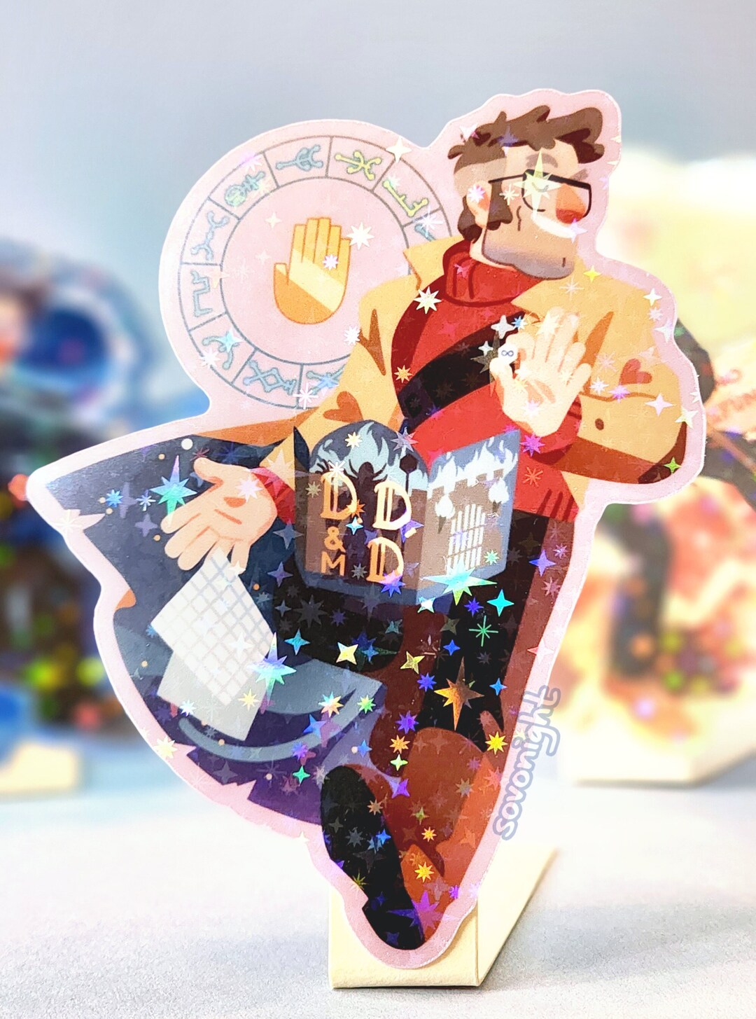 Gravity Falls Ford Pines Sticker - Etsy